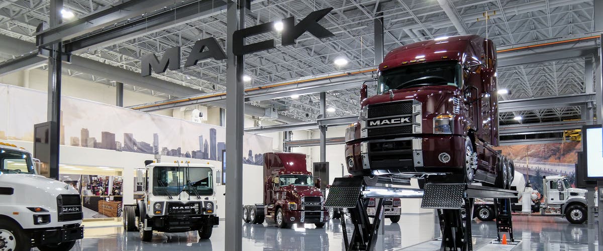 Mack Trucks Showroom
